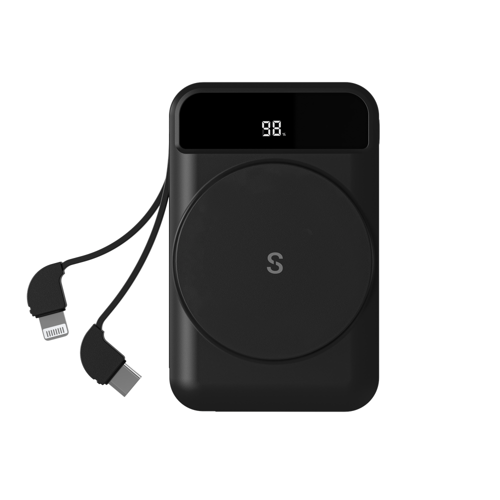 MagSafe Compatible Power Bank | 10,000mAh Magnetic Power Bank | PowerPack 2